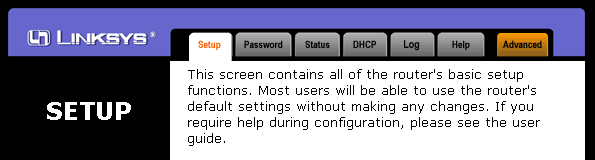 This guide will show you how to forward ports on the Linksys Cable/DSL ...